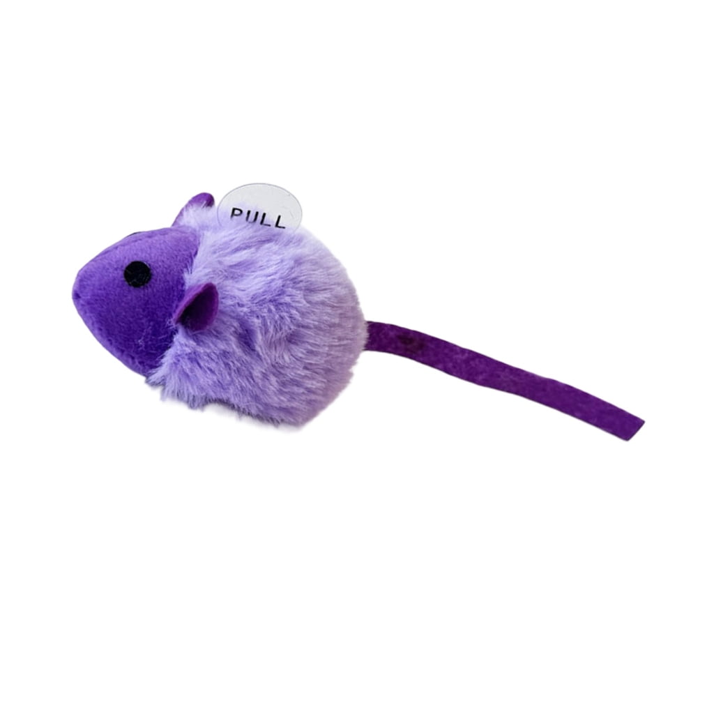 Electronic Sound Chirping Kitten Toy Squeaky Mice Cats Toy Relieve ...