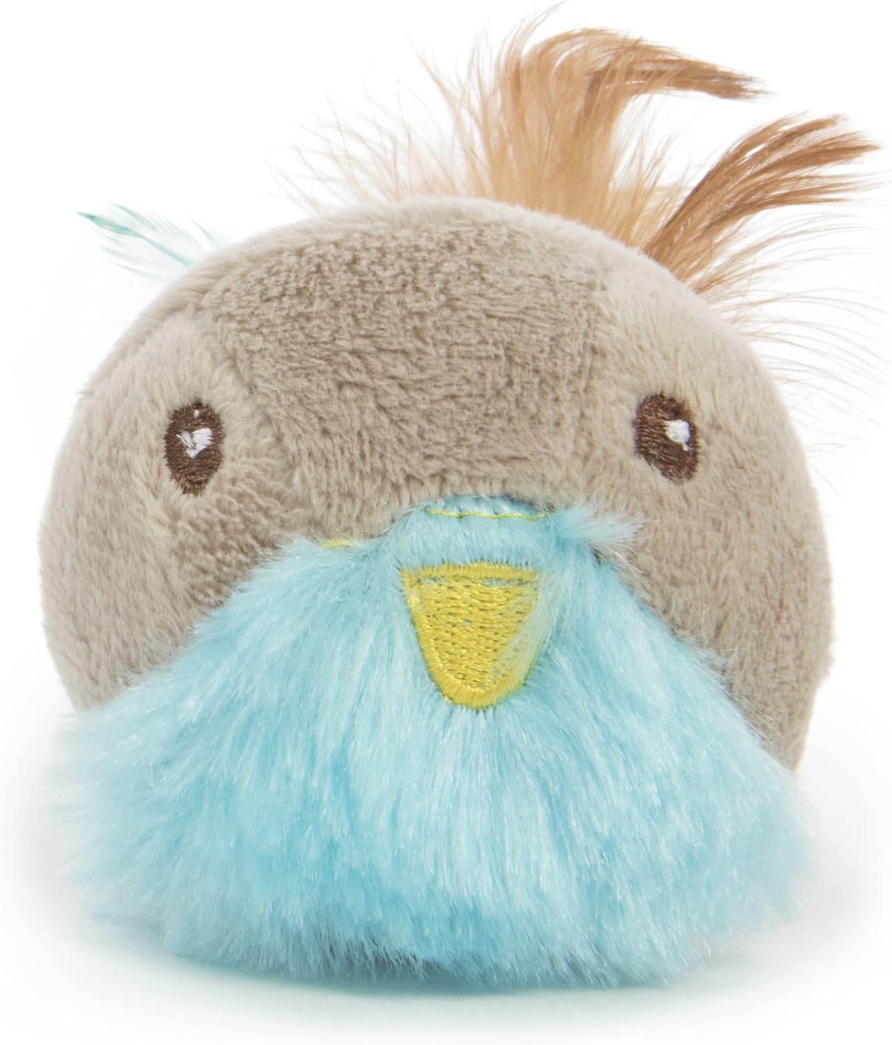 Electronic Sounding Cat Toy with Catnip, Battery Powered - Light Brown ...