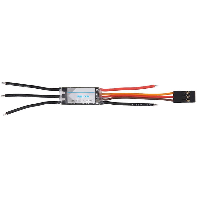 Electronic Speed Controller 7A 1-2S with BEC for Fixed Wing Aircraft RC ...