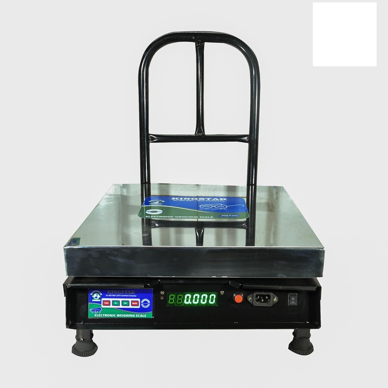 Electronic Steel Scale 400K_SS 200 Kg Capacity 40 x 40 cm Platform 20 ...