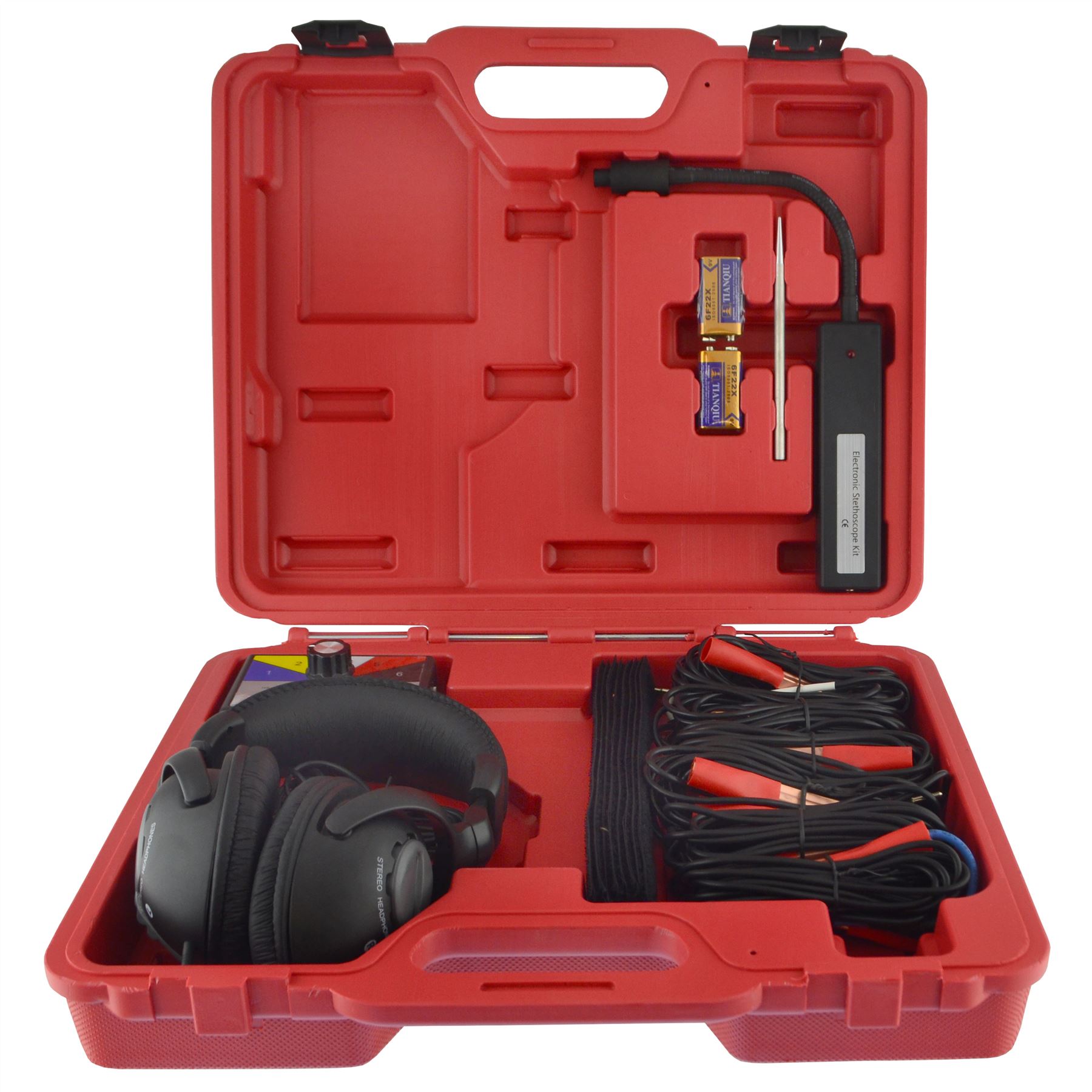 Electronic Stethoscope Kit Engine Gearbox Radiator Fault Detector ...