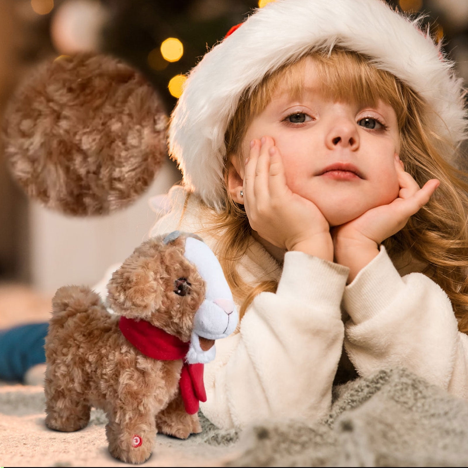 Electronic Stuffed Goat Plush Toy 9 Inch Goat Stuffed Animal Plushies ...