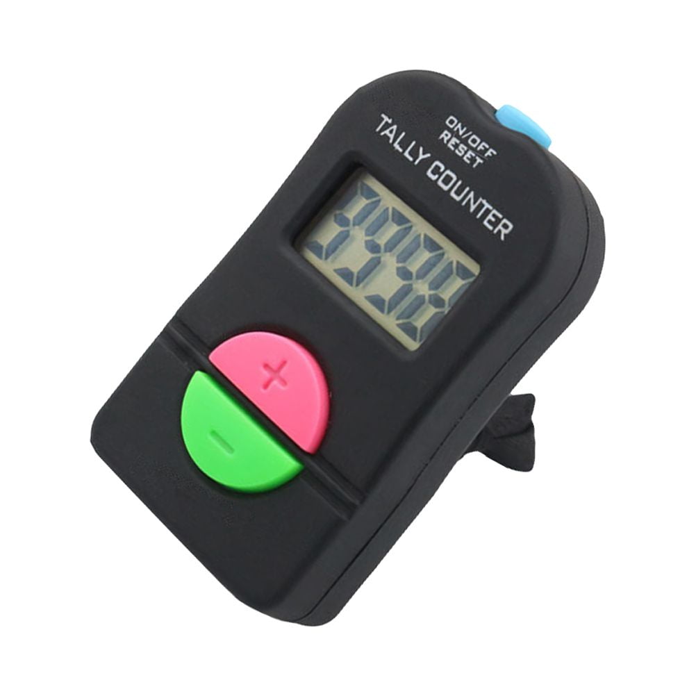 Electronic Tally 4 Digital Handheld Tally Clicker LED Display Countdown ...