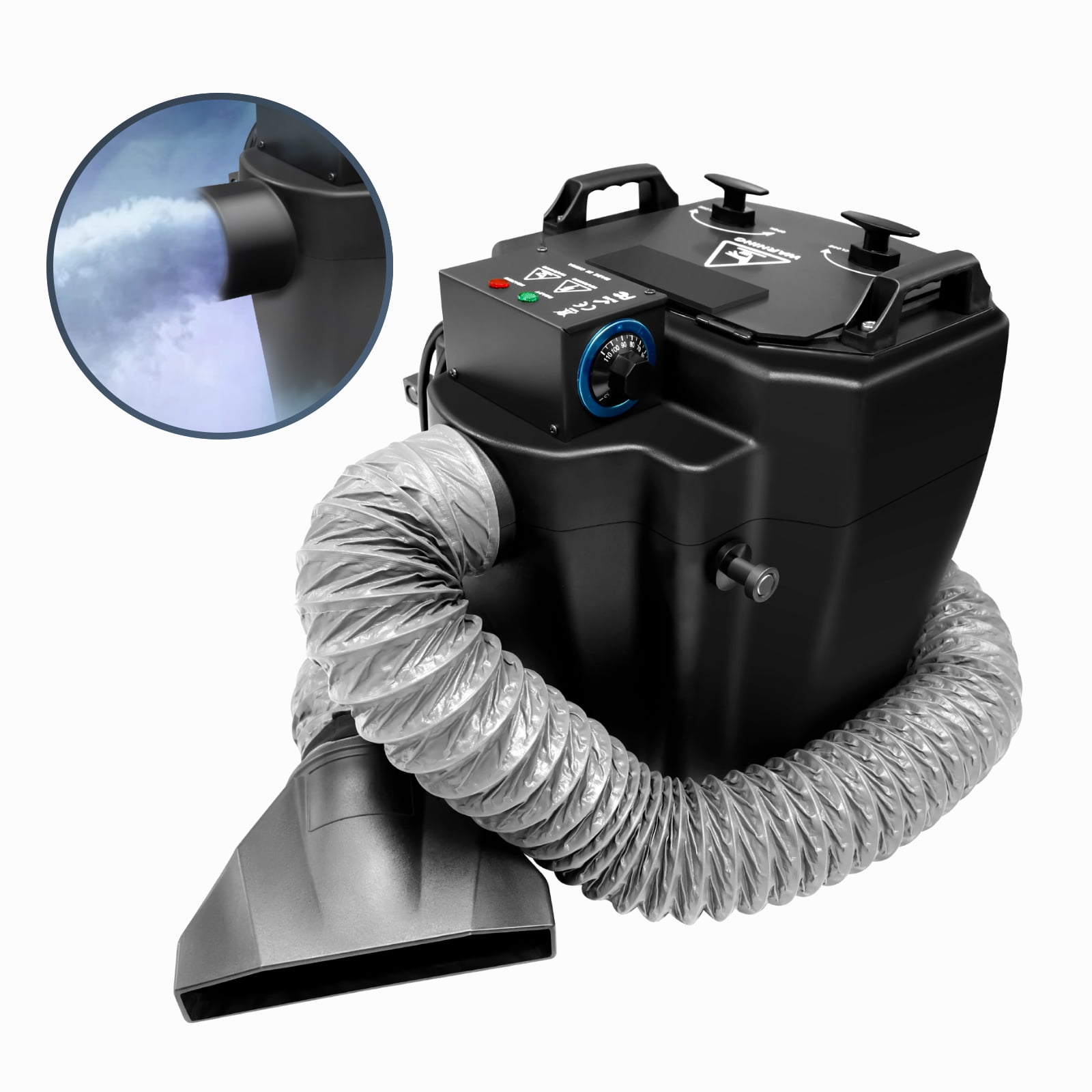 Electronic Temperature - Controlled Dry Ice Fog Machine with Large ...