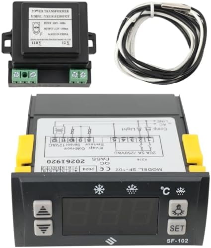Electronic Temperature Controller SF-102 Digital Display Freezer ...