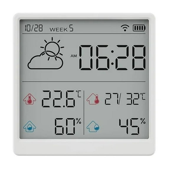 Electronic Temperature Humidity Sensor Wifi Smart Home Weather Station ...