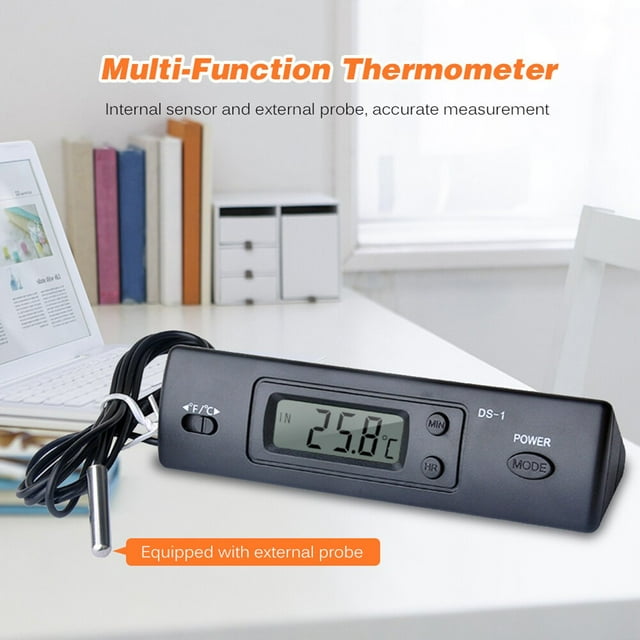Electronic Thermometer Car Multi-function Temperature Display With ...