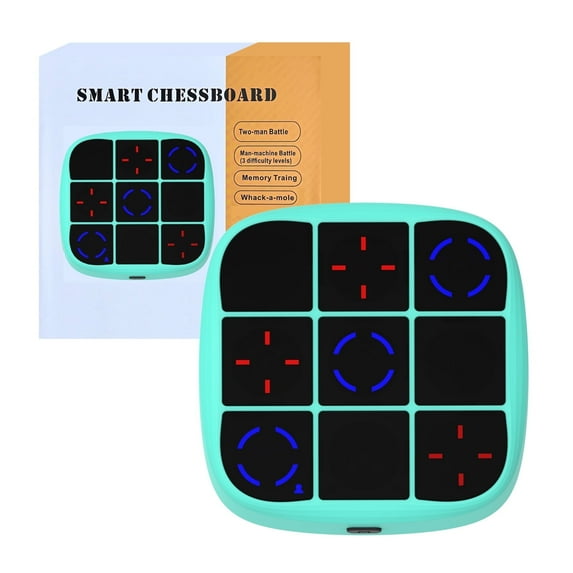 Electronic Tic Tac Toe Game, Upgraded 4-in-1 Handheld Digital Puzzle ...
