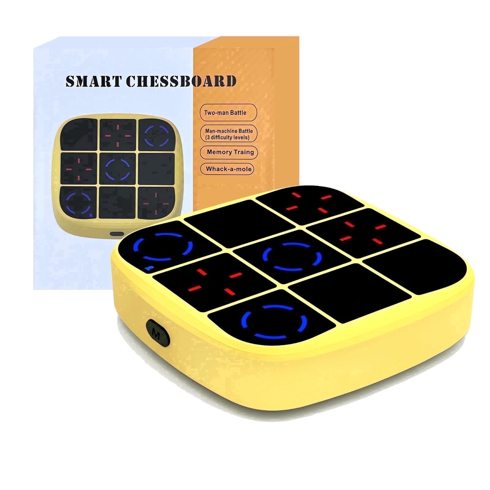 Electronic Tic Tac Toe Game, Upgraded 4-in-1 Handheld Digital Puzzle ...