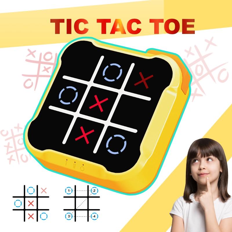 Electronic Tic Tac Toe game,Portable console against ai robots,Handheld ...