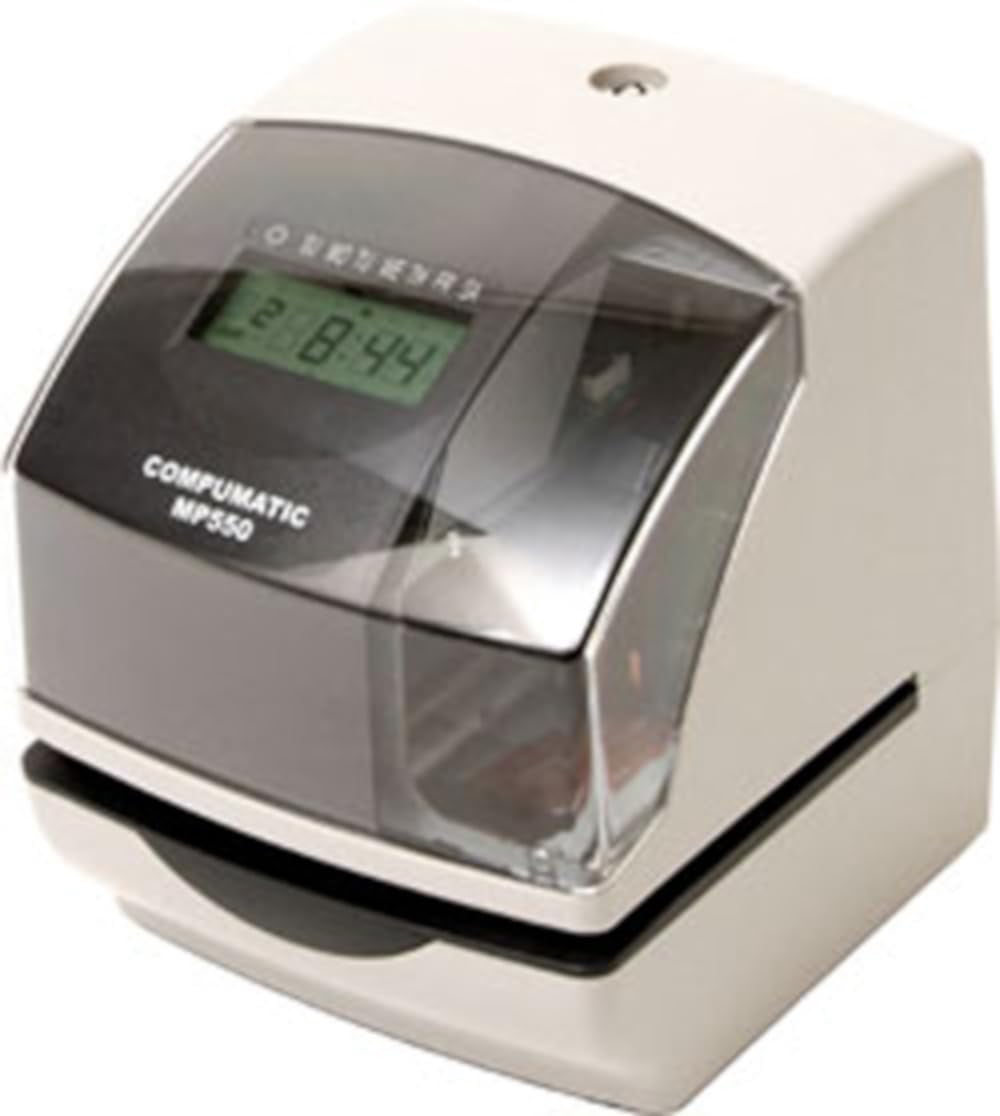 Electronic Time Clock Date Stamp, Heavy Duty Metal Construction ...