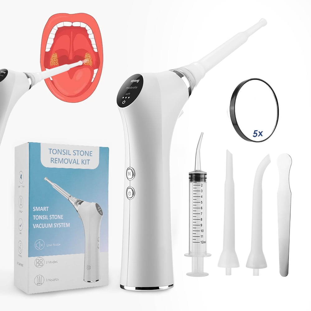 Electronic Tonsil Stone Remover Vacuum,Tonsil Stone Removal Kit,Tonsil ...