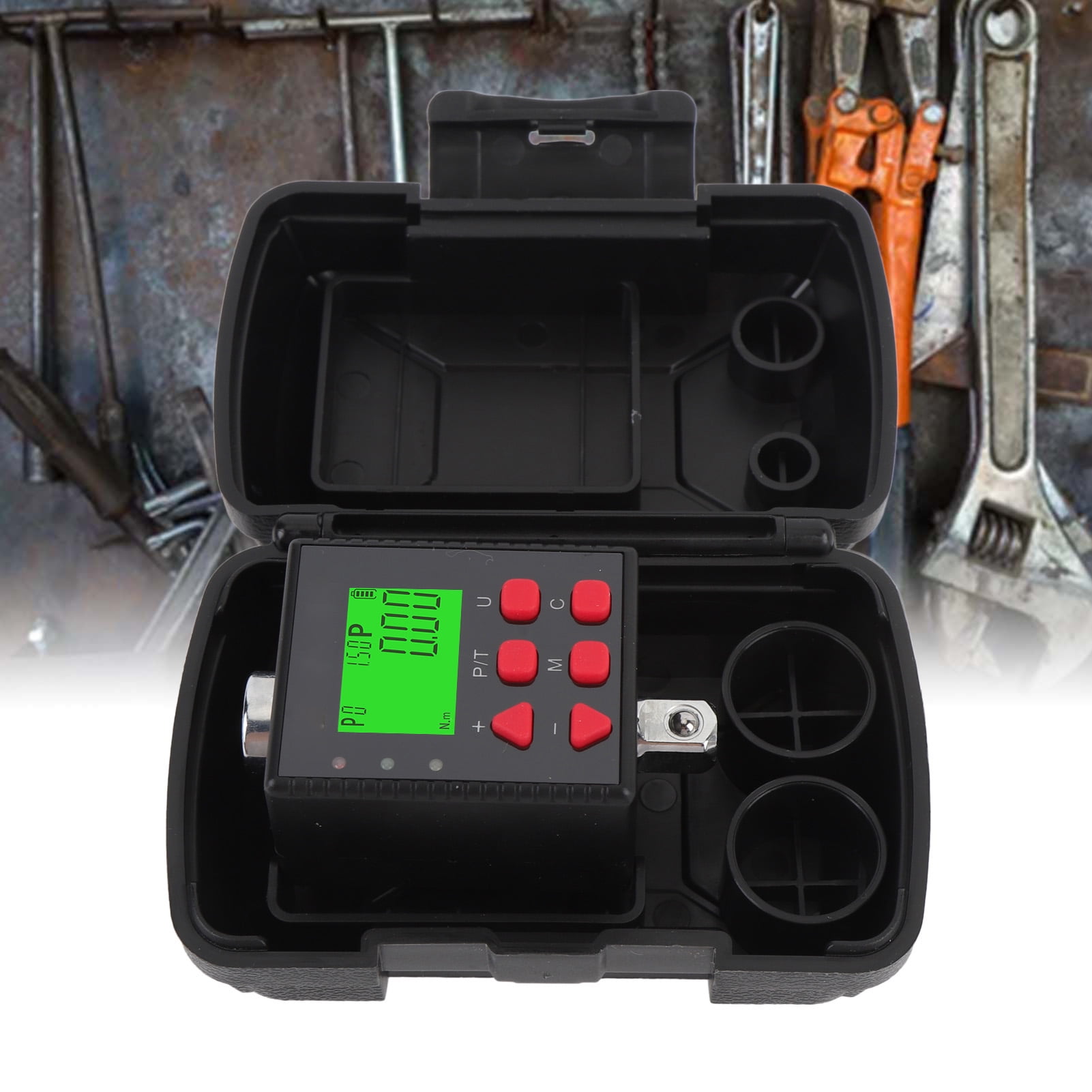 Electronic Torque Adapter 3/8", N.m/lb.ft/lb.in Units, /Track Mode, 500 ...