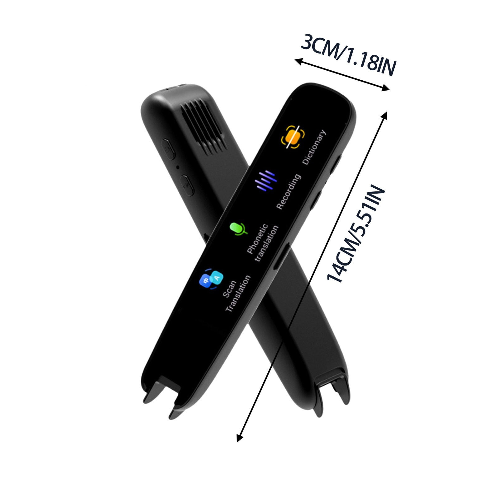 Electronic Touchscreen Scanning Translation Pen with Offline OCR, Multi ...