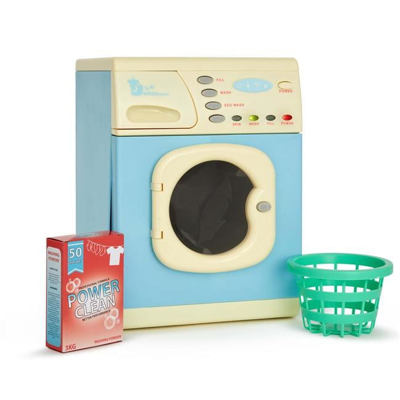 Electronic Toy Washer with Light & Sound, Blue - Walmart.com