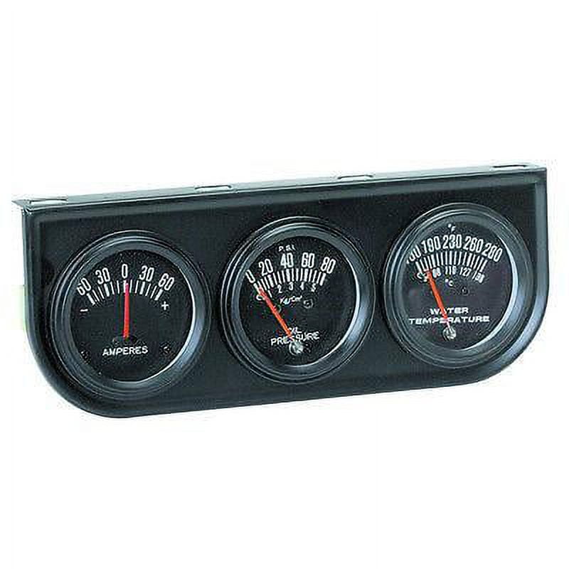 Electronic Triple Auto Engine Gauge Set - Walmart.com