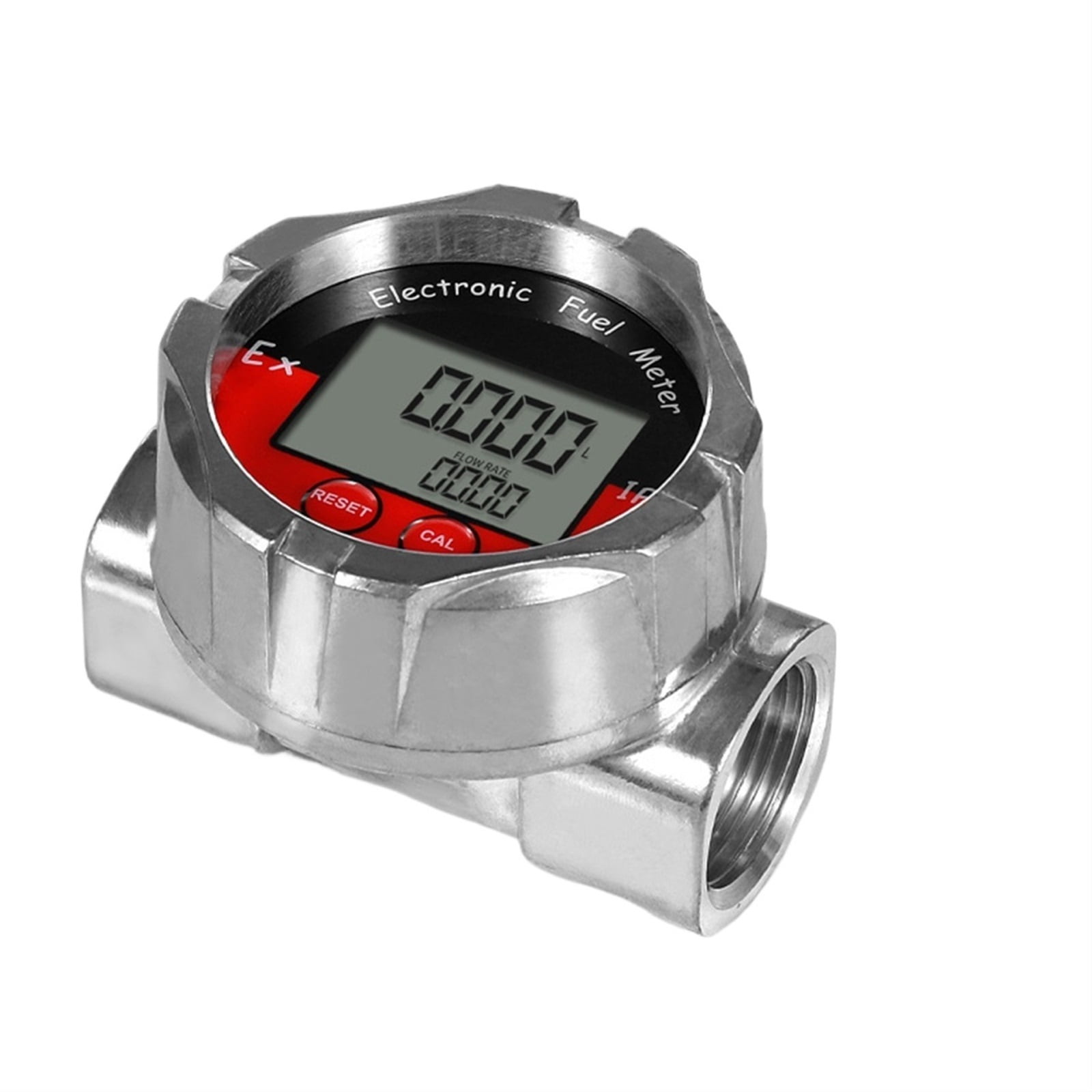 Electronic Turbine Liquid Flow Meter Meter High-precision LCD Digital Display for Detect Diesel ...