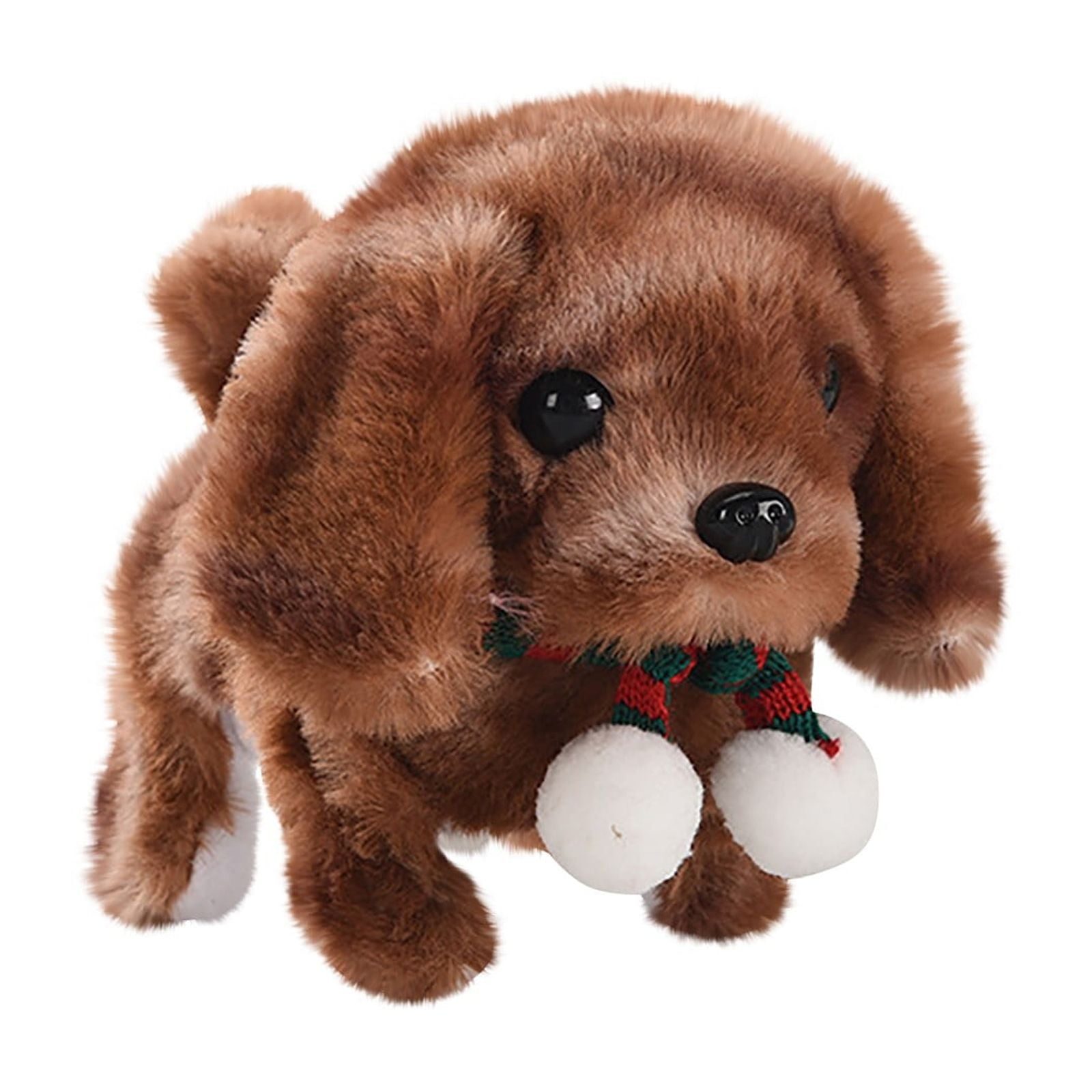 Electronic Walking Barking Plush Dog Toy,Plush Puppy Realistic ...