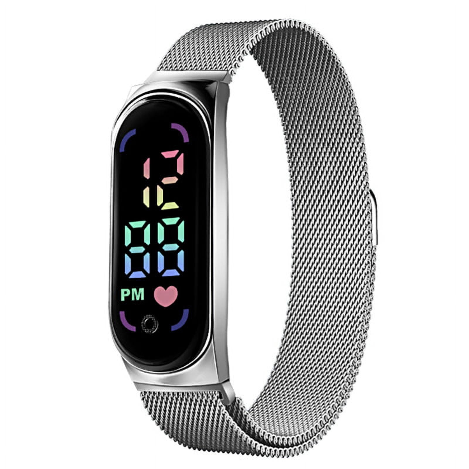 Electronic Watch Magnetic Multifunctional Adjustable LED Screen ...