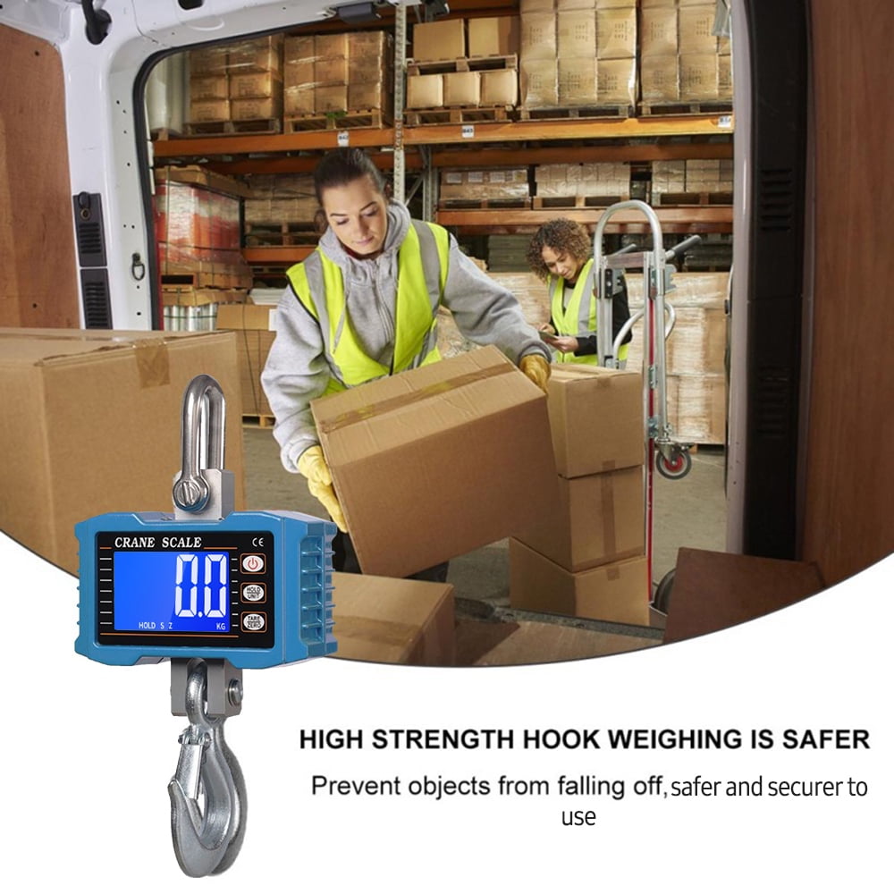 Electronic Weigher,Scale 2204lbs Crane Scale Heavy Duty Crane Market ...