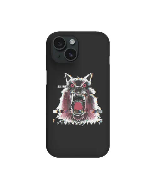 Electronic Werewolf Sci-Fi Monster Phone Case for iPhone 16 15 14 13 12 ...