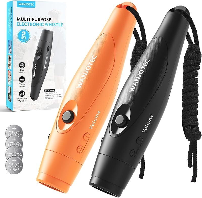 Electronic Whistle, Battery Operated Whistle Adjustable 3 Different ...