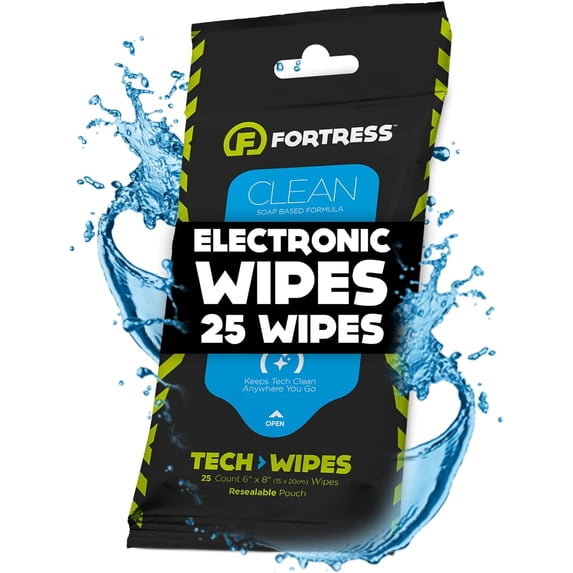 Electronic Wipes (25 ct.) To-Go Tech Wipes for Screens, Phones ...