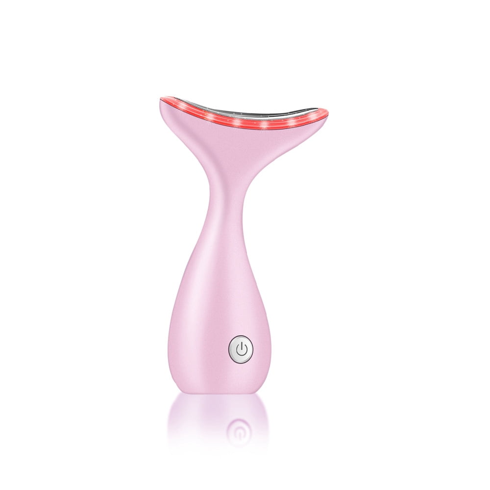 Electronic beauty instrument home facial temperature vibration neck ...