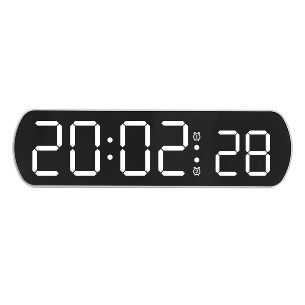 Electronic clock LED multi-function clock multiple alarm clocks with ...