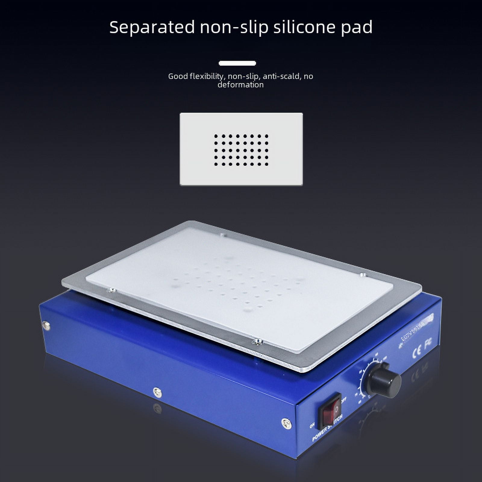 Electronic constant temperature flat plate heating Table LCD touch ...