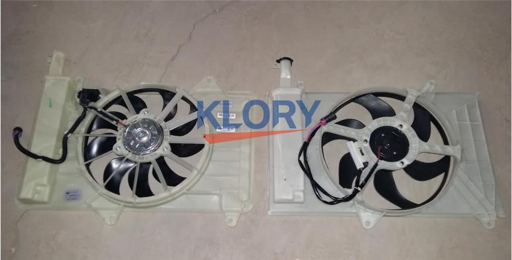 Electronic fan with overflow tank assembly for Great wall h florid锛寁 ...