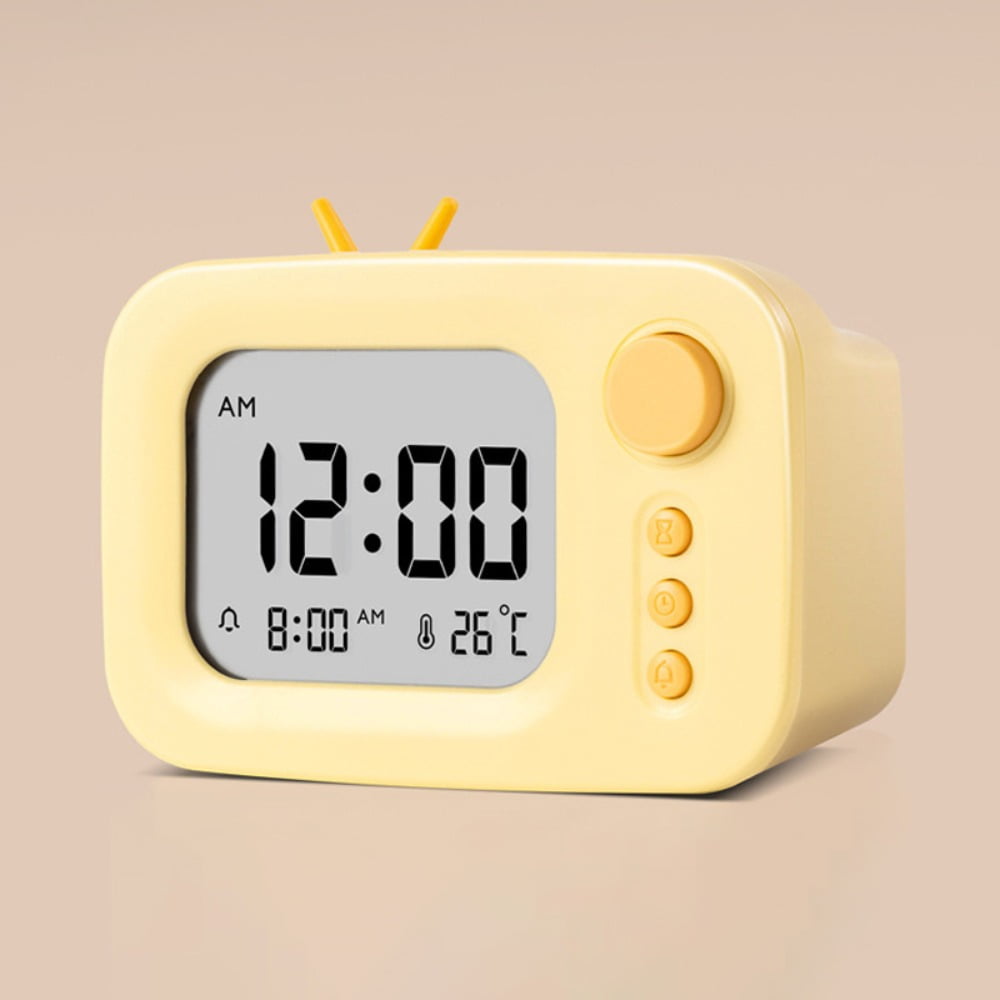 Electronic hygrograph Intelligent alarm clock Multi-functional bedside ...