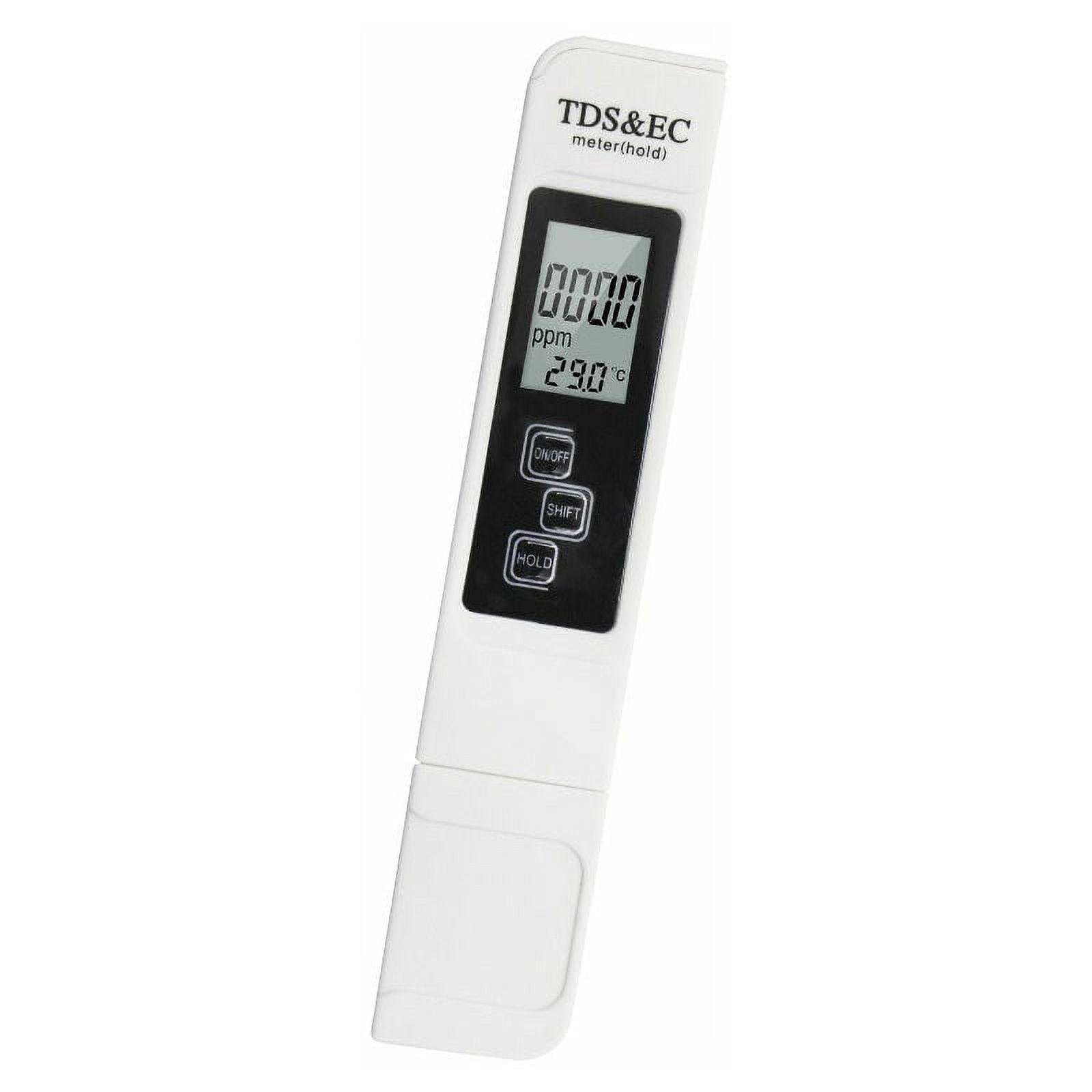 Electronic pH Meter, TDS & EC Meter, Temperature, 3-in-1 Water Quality ...
