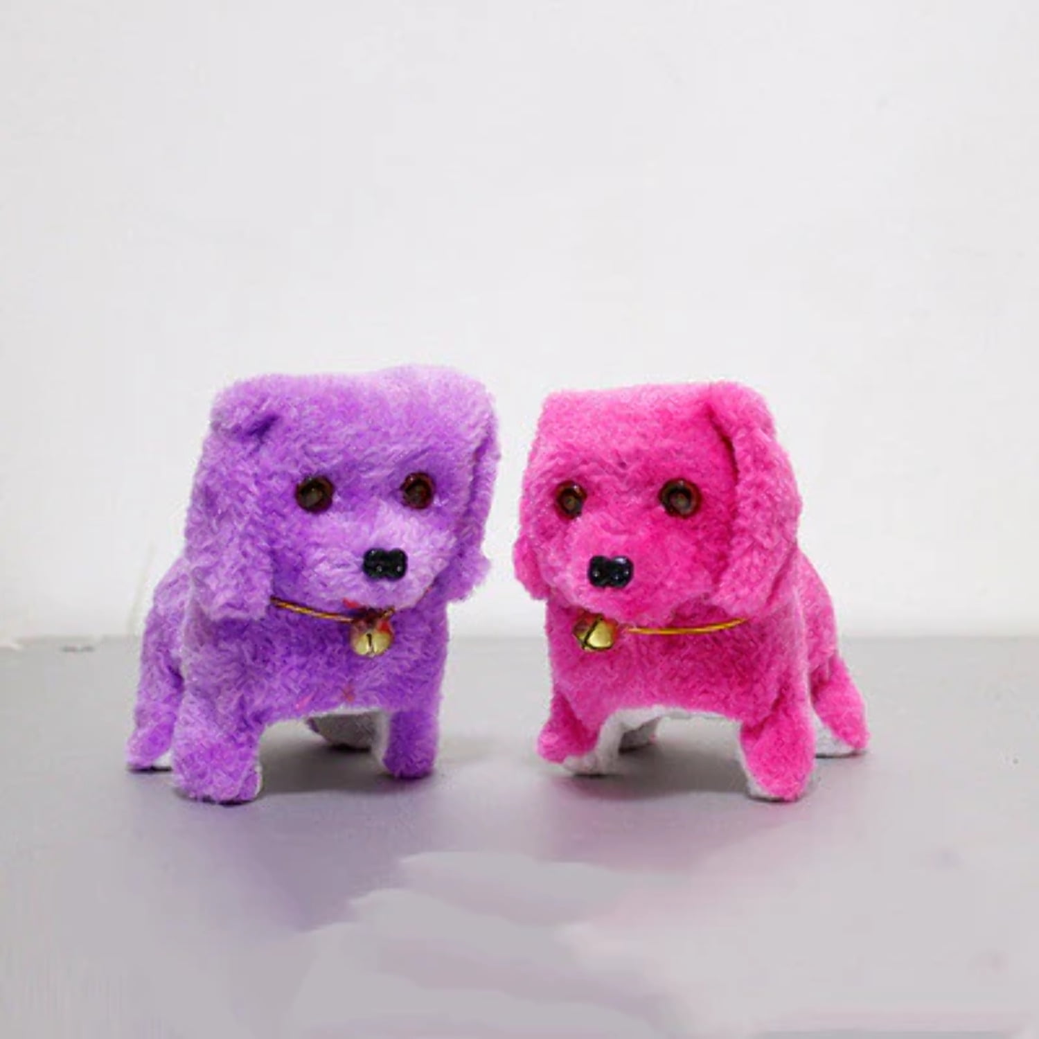 Electronic robot dog simulation teddy walking rope puppy - Walmart.com