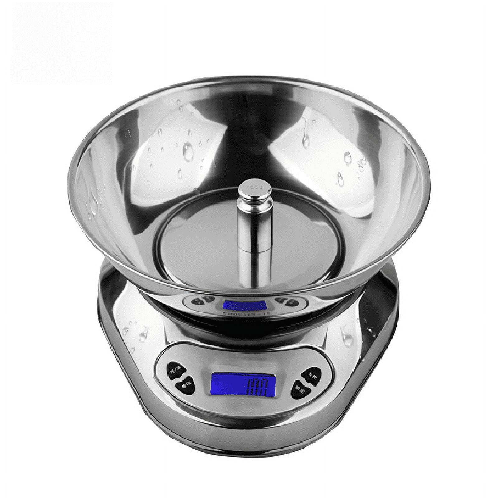 Electronic scale stainless steel kitchen scale household edible baking ...