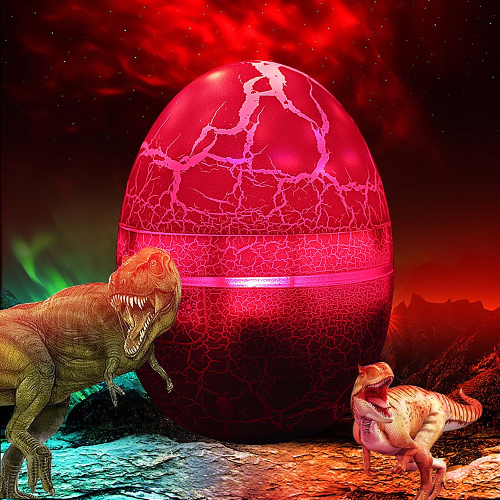 Electronics Deals KITTEHIGM Dinosaur Eggs Star Projection Light Colorful Light Effect ...