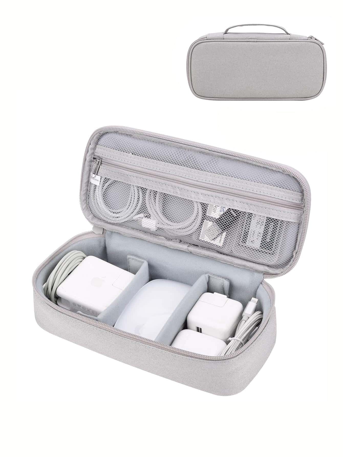 Electronics Organizer Travel Case Carrying Pouch For Cables Charger ...