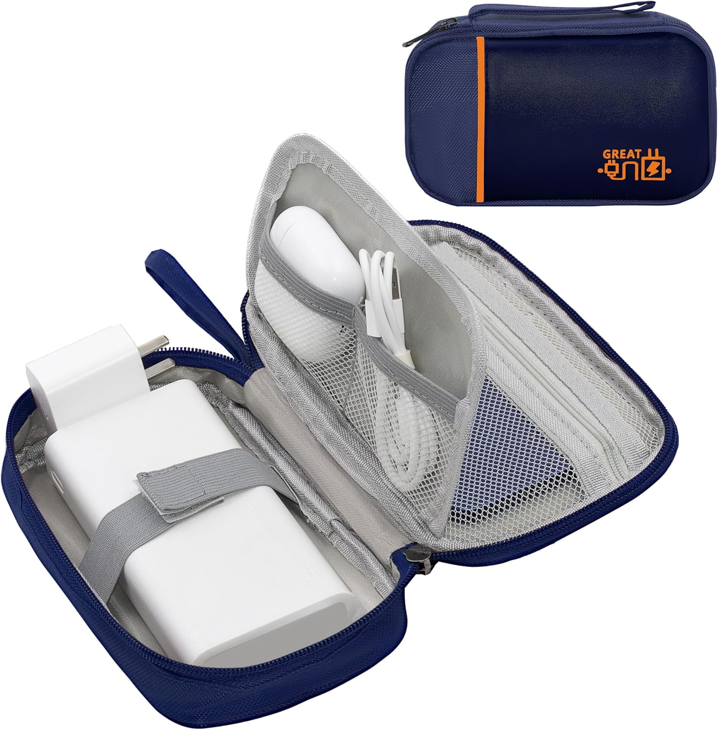 Electronics Organizer,Travel Cord Organizer Pouch, Portable Cable ...