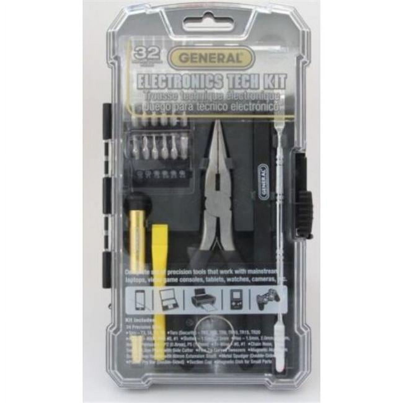 Electronics Tech Repair Kit, 32 Piece - Case of 3 - Walmart.com
