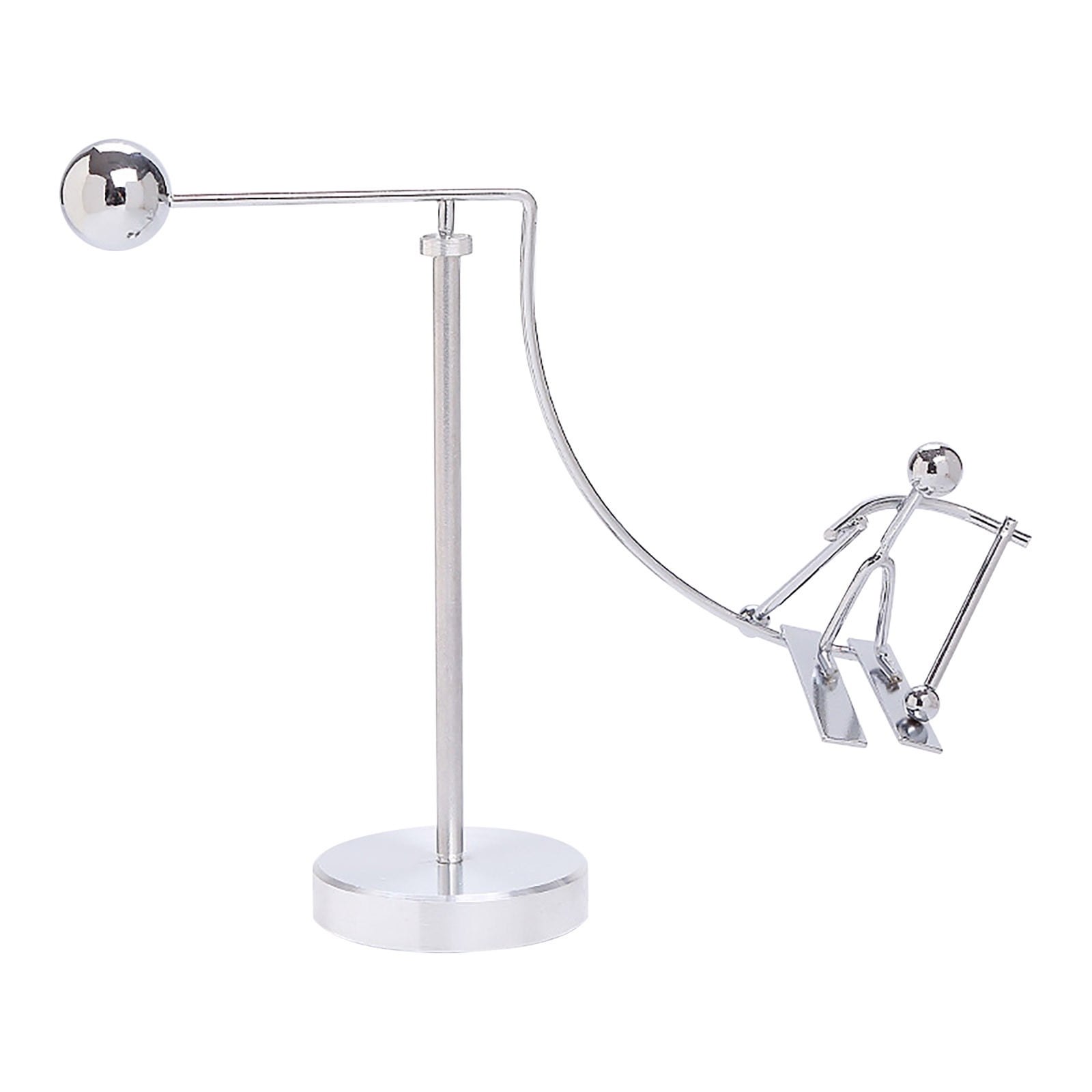 Electroplated Balancing Sculpture | Iron Art Figurine | Non-Tipping ...