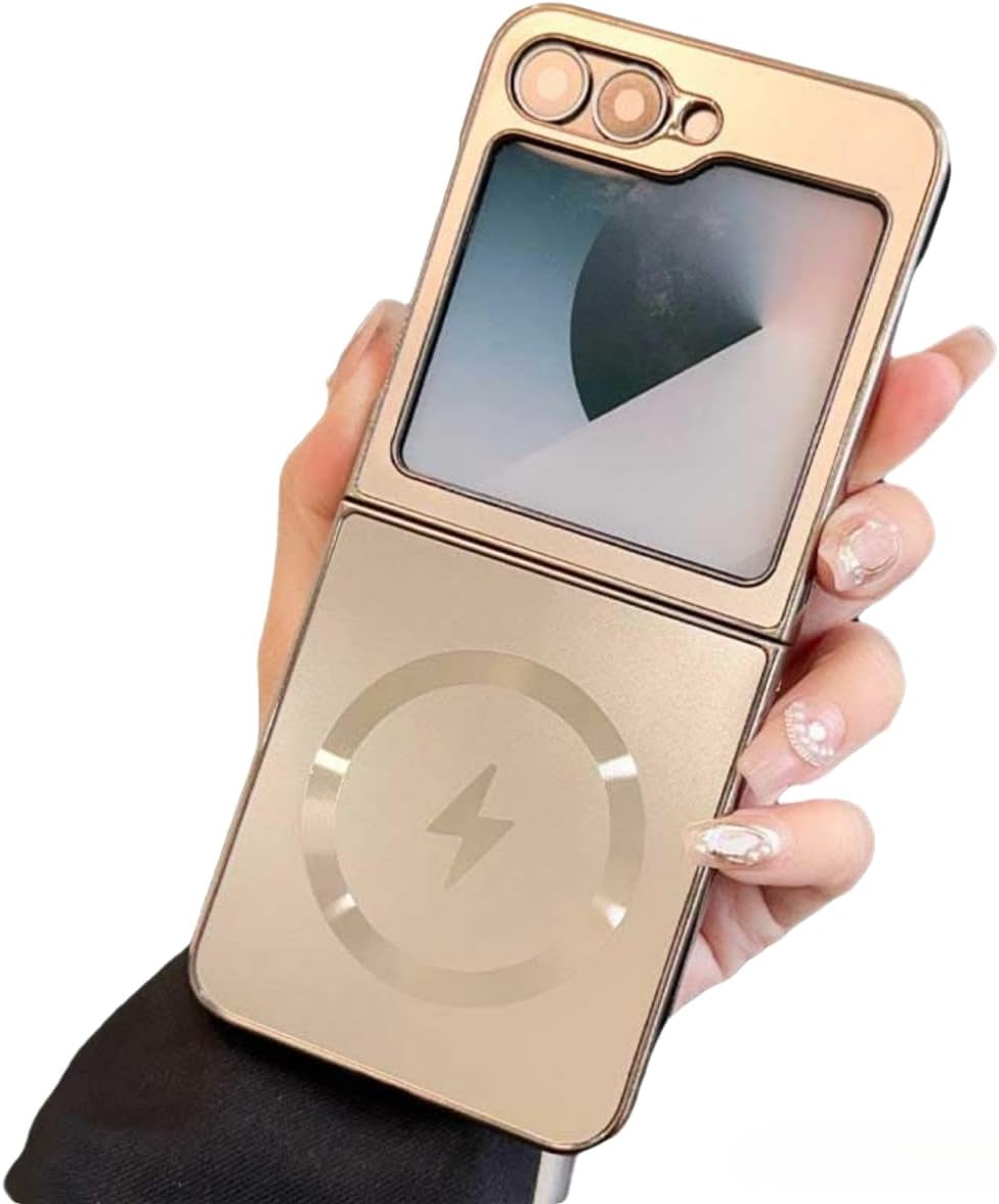 Electroplated Frosted Magnetic Case Cover for Samsung Flip Series ...