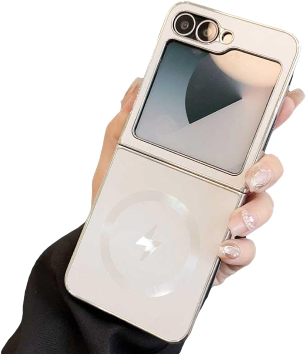 Electroplated Frosted Magnetic Case Cover for Samsung Flip Series ...