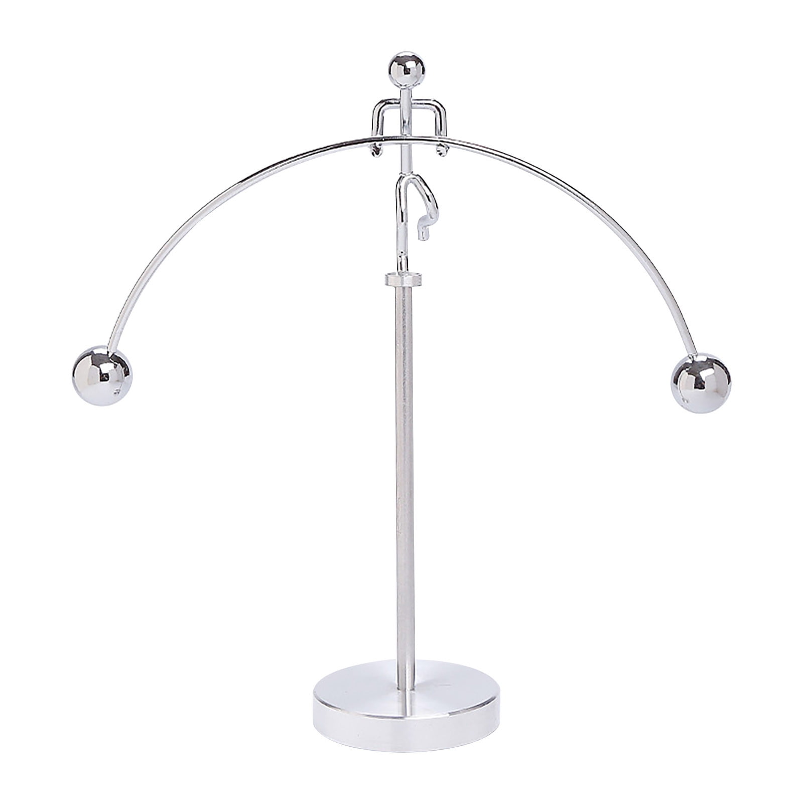 Electroplated Iron Balancing Sculpture | Modern Physics-Inspired Desk ...
