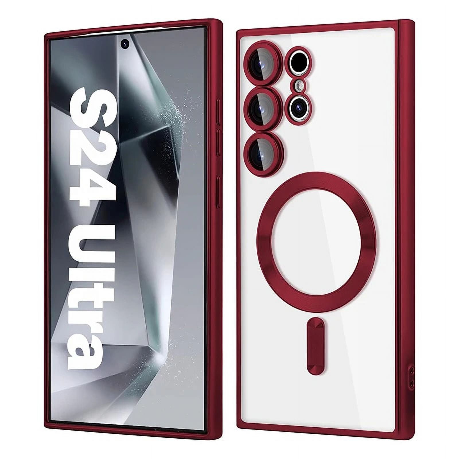 Electroplated With Magsafe Case For Samsung Galaxy S24 S23 S22 S21 Note ...