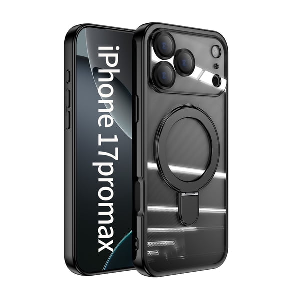 Electroplated transparent magnetic case for iPhone 17 Pro Max and ...