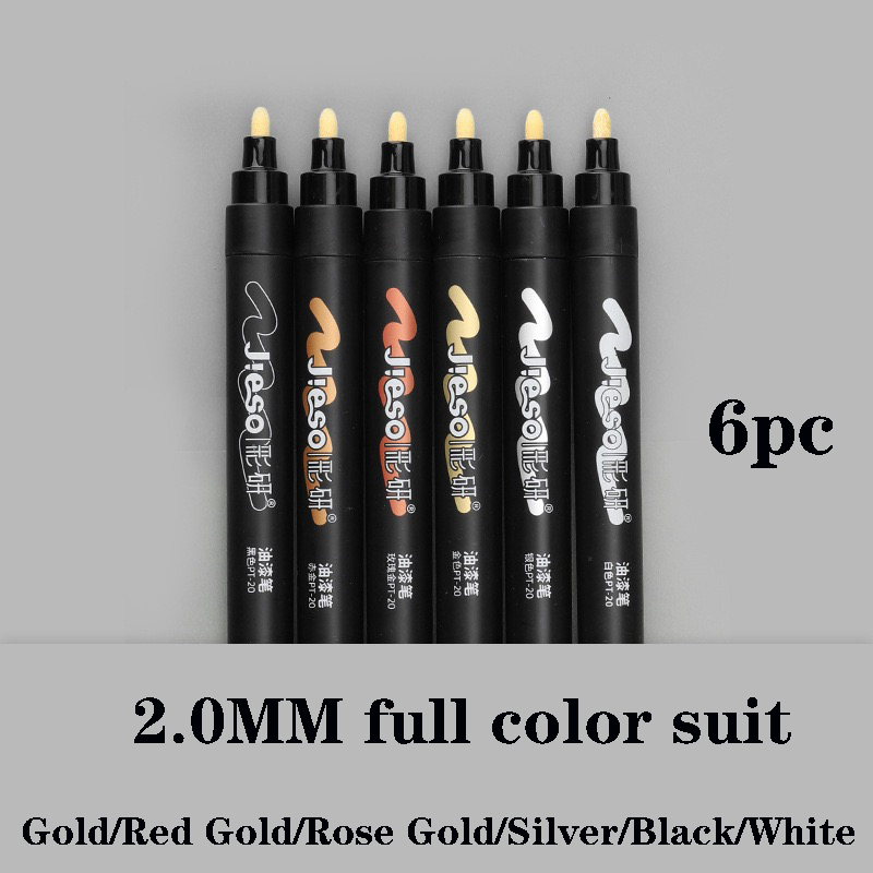 Electroplating Mirror Silver Paint Pen Hand-repair Chrome-plated Metal ...