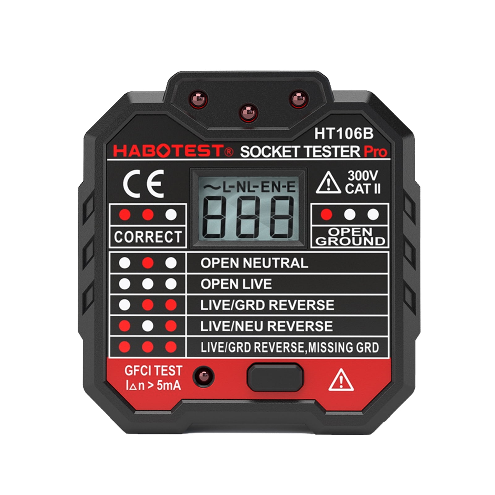 Electroscope,Display Tester Live Earth Test With Lcd Socket Tester Live ...