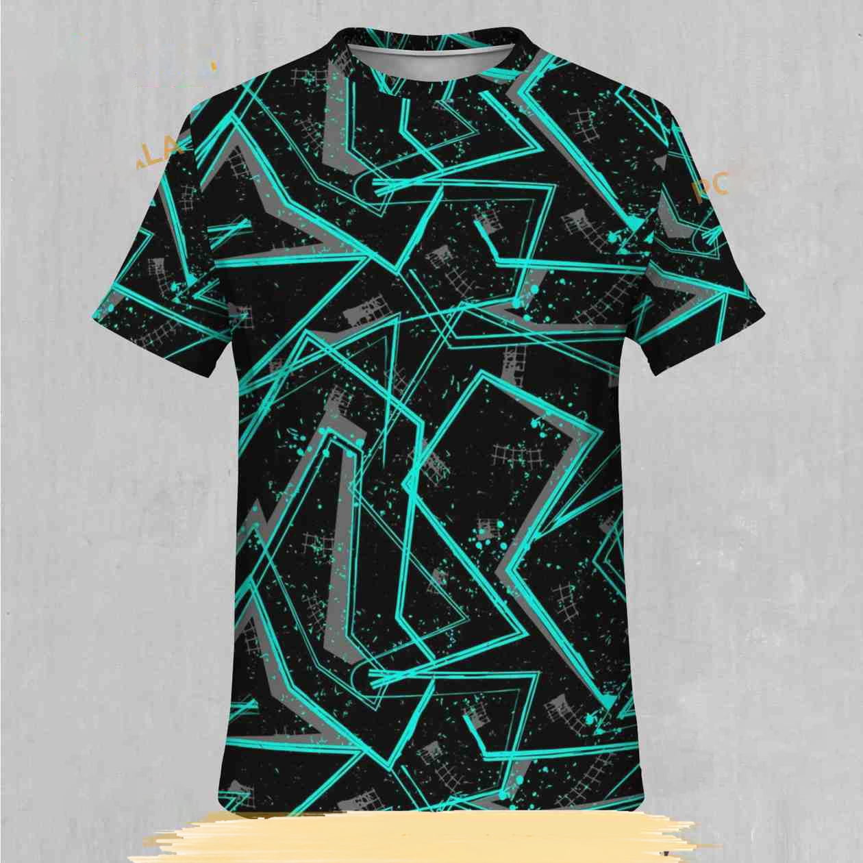 Electrostatic Abstract EDM Rave Festival All Over 3D Shirt - Walmart.com