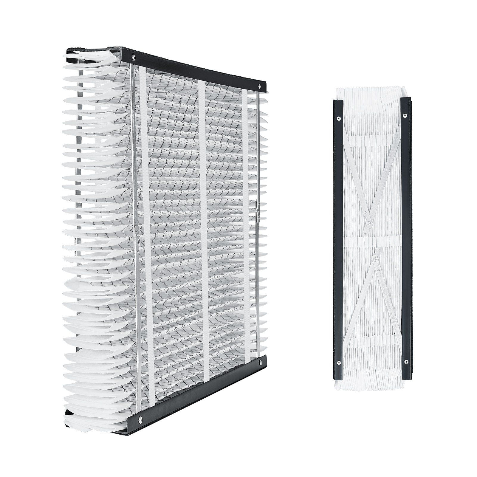 Electrostatic Pleated Air Filter MERV 16 – 20x25x4 Furnace Filter for ...