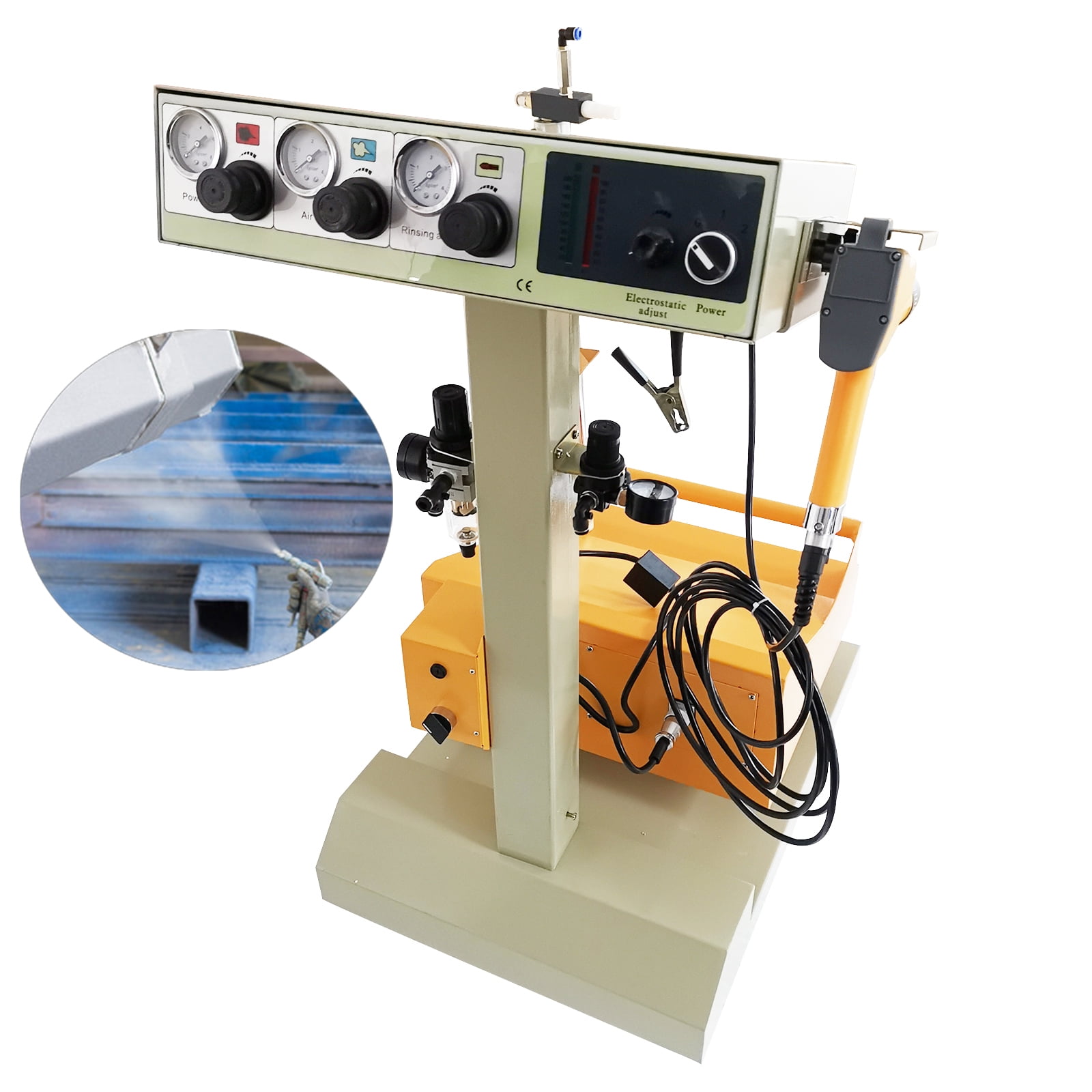 Electrostatic Spray Machine Quick Color Change Single Gun Shock ...